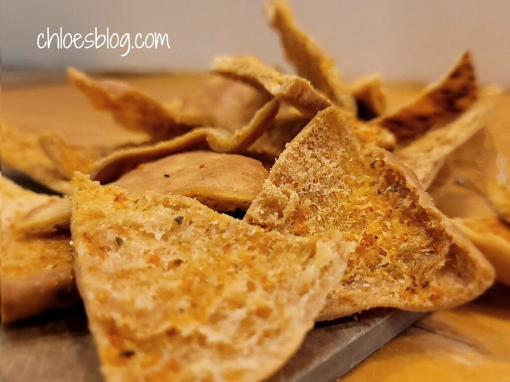 Toasted Pita Points - Perfect for Dipping and Crunching