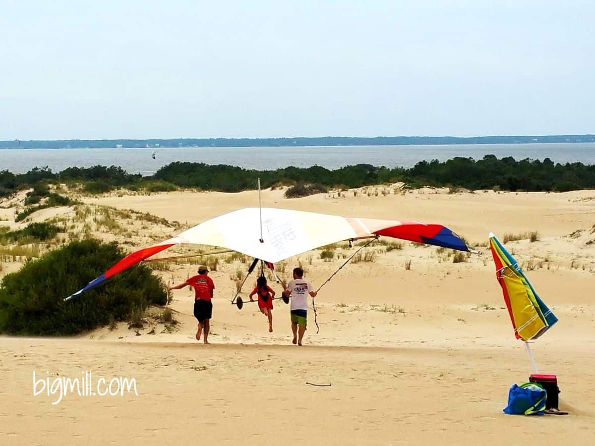 Hang Gliding at Jockey's ridge - absolutely ungettable